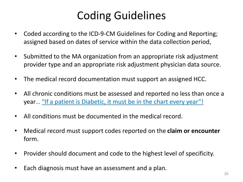 PPT - Risk Adjustment Hierarchical Condition Coding (HCC Coding ... PPT - Risk Adjustment Hierarchical Condition Coding (HCC Coding ...