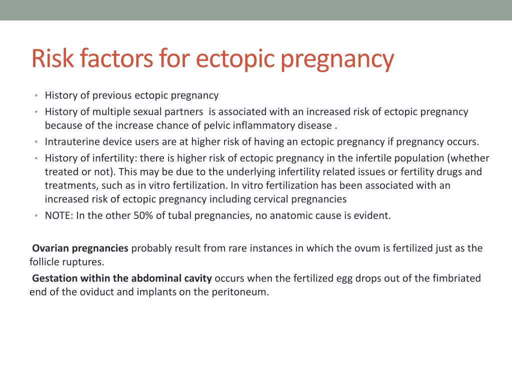 PPT - Ectopic pregnancy, spontaneous abortion and gestational ...