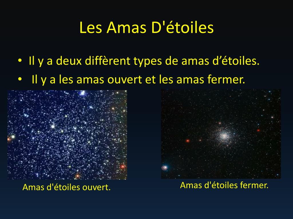 PPT - Les Galaxies, les Amas D'étoiles et les Trous Noirs PowerPoint ...