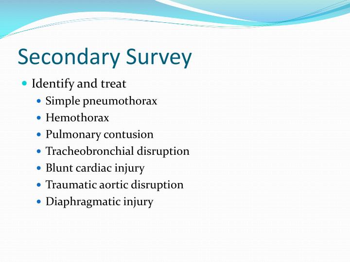 PPT - ATLS, Chapter 4: Thoracic Trauma PowerPoint Presentation - ID:3066590