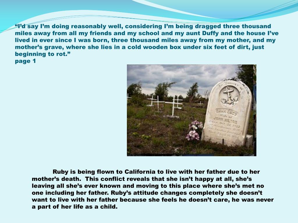 PPT - One Of Those Hideous Books Where The Mother Dies by Sonya Sones ...