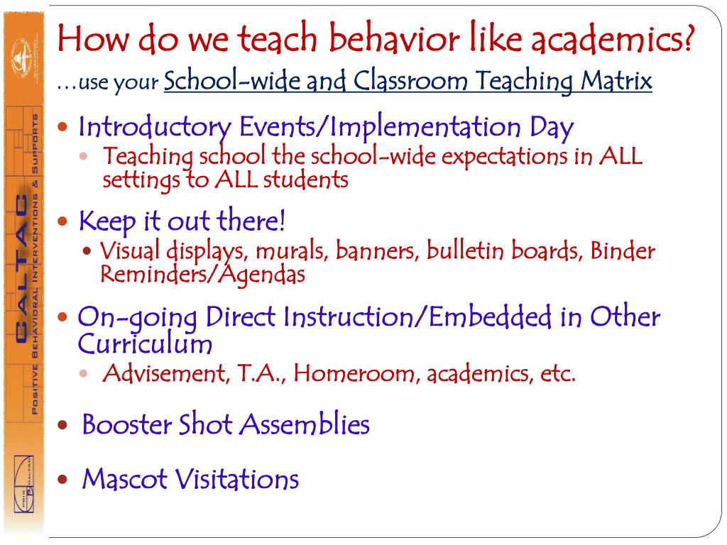 PPT - PBIS Day 2 Team Training Orange County 2010-2011 Cadre PowerPoint ...