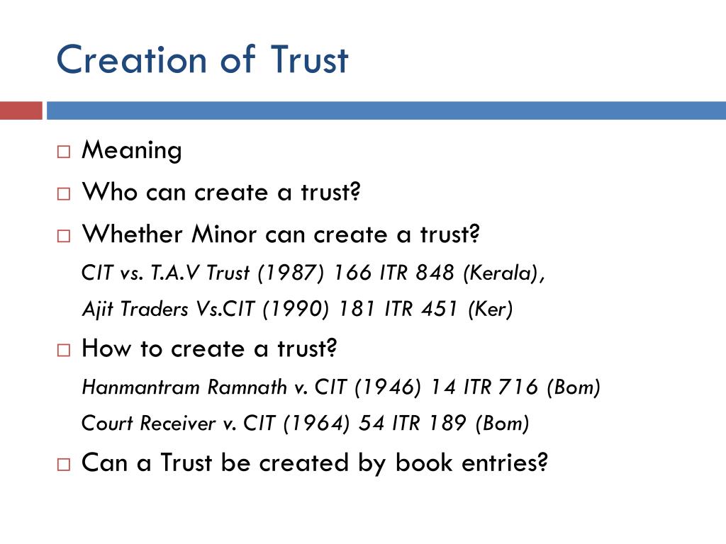 PPT - Formation and REGISTRATION OF CHARTIABLE TRUSTS OR INSTIUTUTIONS ...