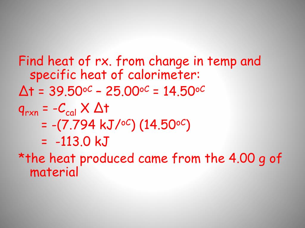 PPT - Chemical Reactions / Thermochemistry / Gases PowerPoint ...