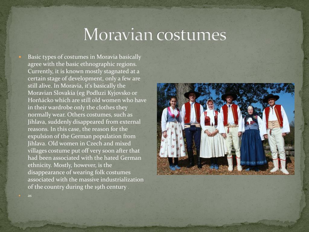 PPT - Czech Folklore Traditions: Moravian Costumes, Music, and ...