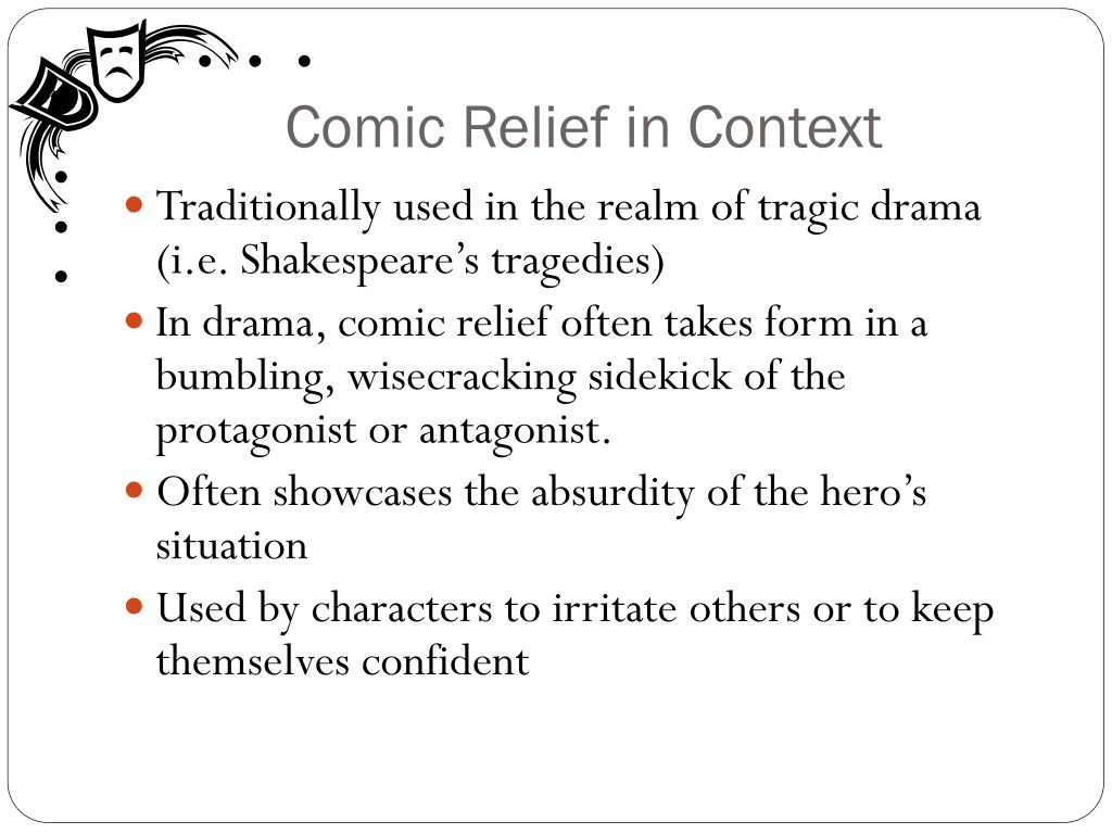 PPT - Comic Relief in All Souls PowerPoint Presentation, free download ...