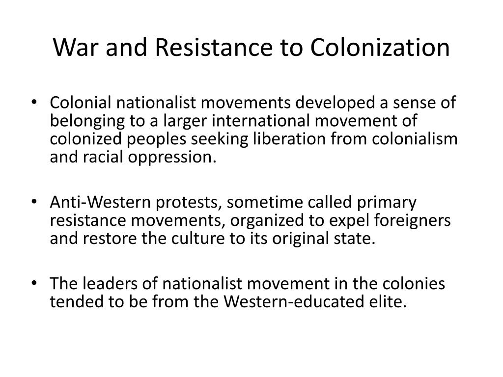 PPT - Imperialism, Colonialism, and Resistance in the 19 th Century ...