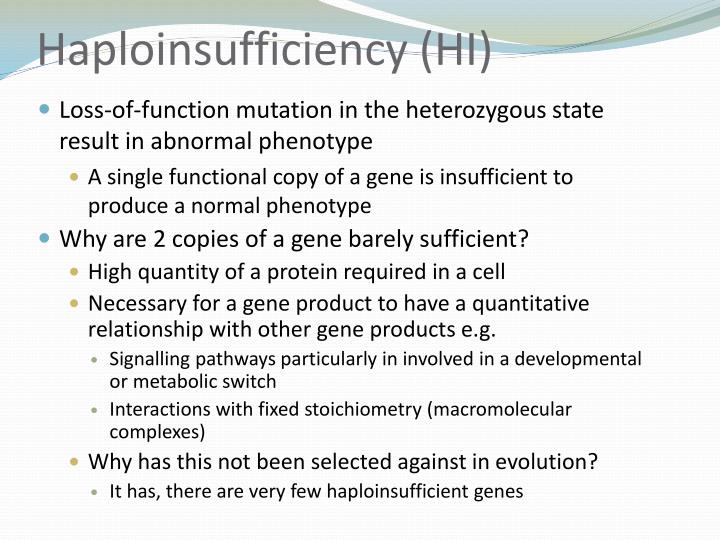 PPT - Haploinsufficiency Retrotransposition Dominant-negative mutations ...