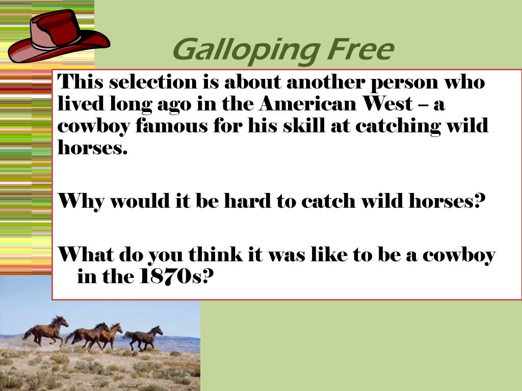 PPT - Black Cowboy, Wild Horses A True Story PowerPoint Presentation ...