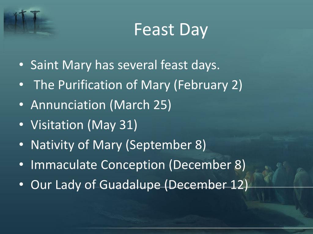 PPT - Mary, Mother of God, Queen of all Saints PowerPoint Presentation ...