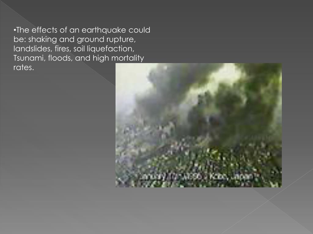 PPT - The Cause and Effect of volcanoes, earthquake, and landslides ...