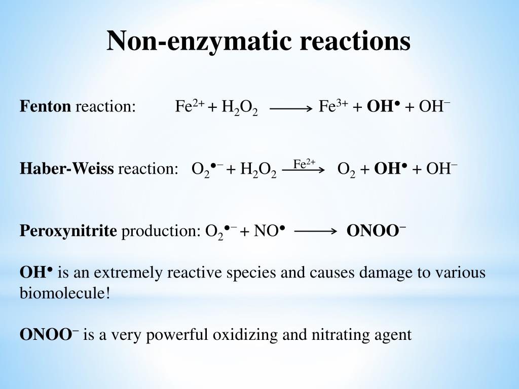 PPT - Biochemistry of free radicals, oxidative stress and aging ...