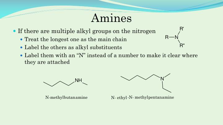 PPT - Nomenclature: Alcohols, Ethers, Alkyl Halides, Amines, Amides ...
