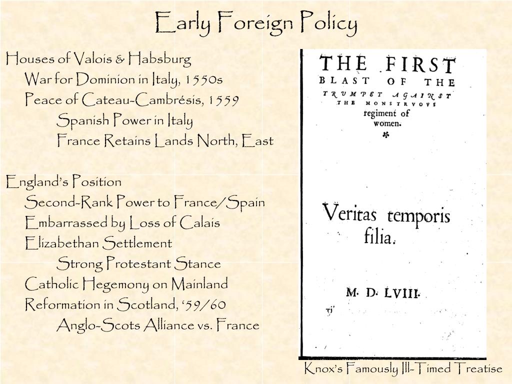 PPT - Elizabethan Foreign Policy & The European Wars of Religion ...