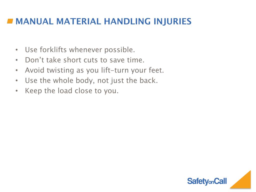 PPT - Slips, trips & falls - working on & around commercial motor ...