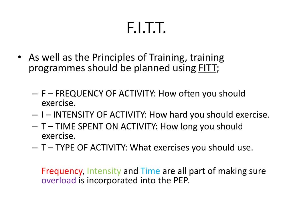 PPT - Year 11 GCSE PE Revision Training Methods, fitness tests and ...