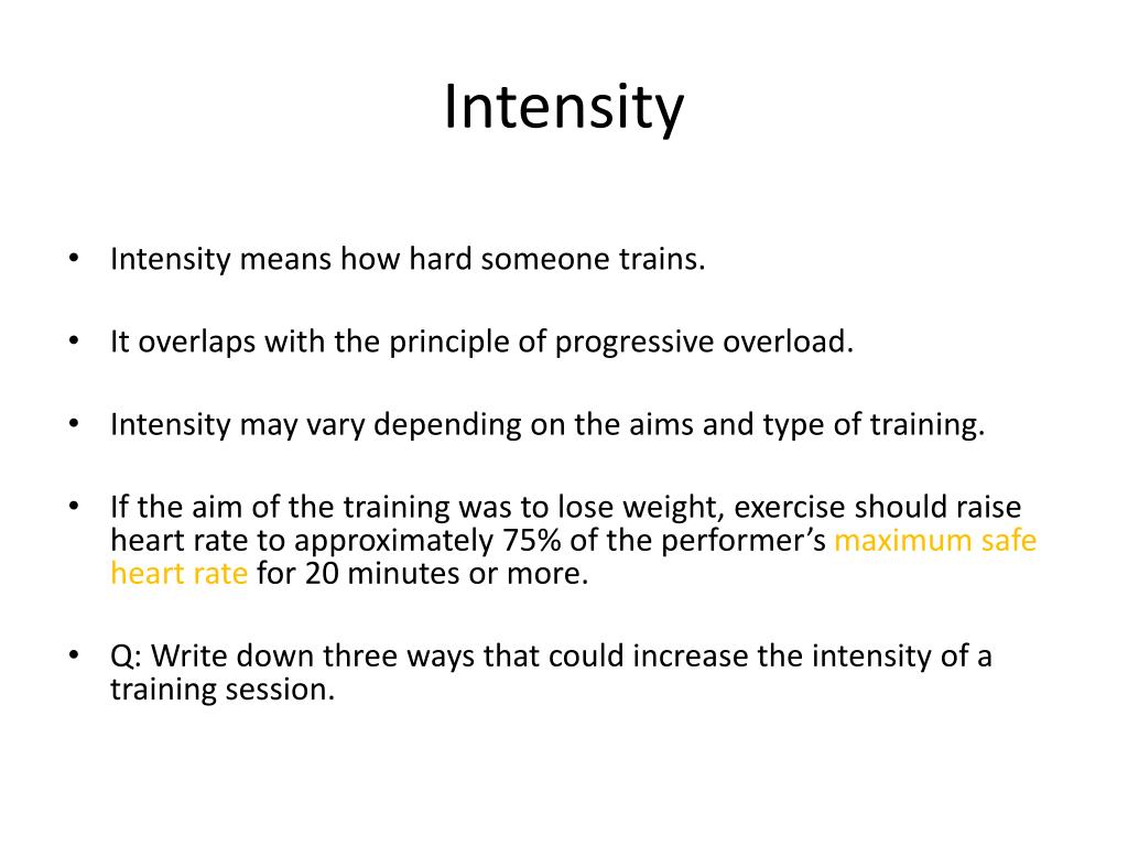 PPT - Year 11 GCSE PE Revision Training Methods, fitness tests and ...