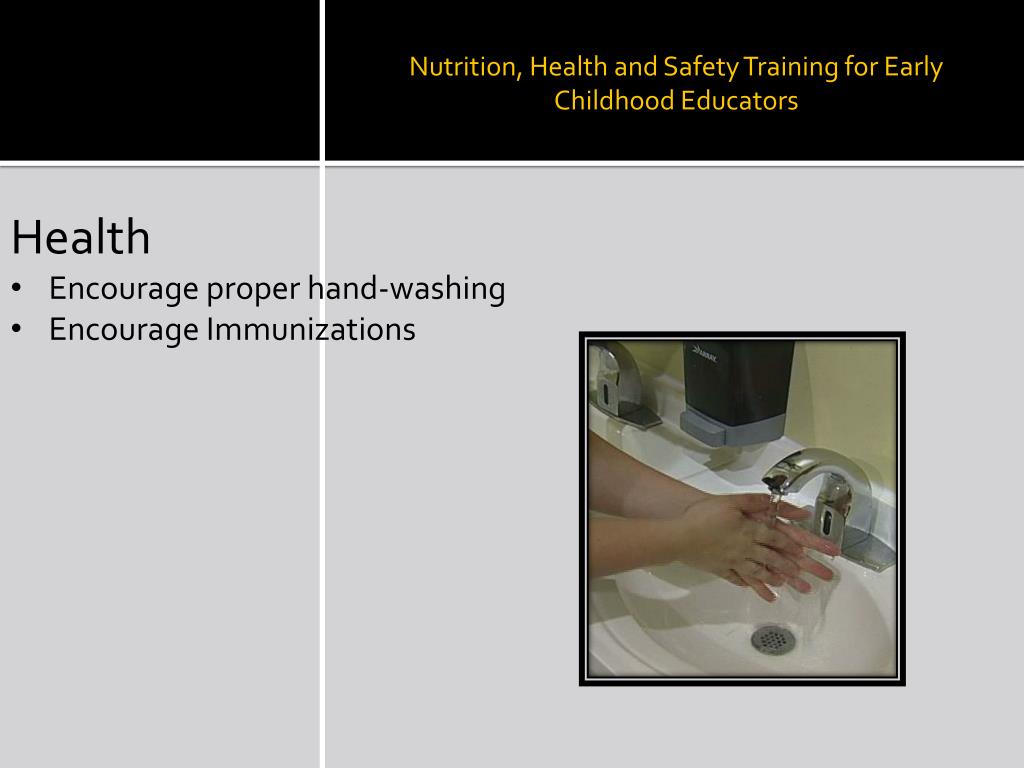 PPT - Nutrition, Health and Safety Training for Early Childhood ...