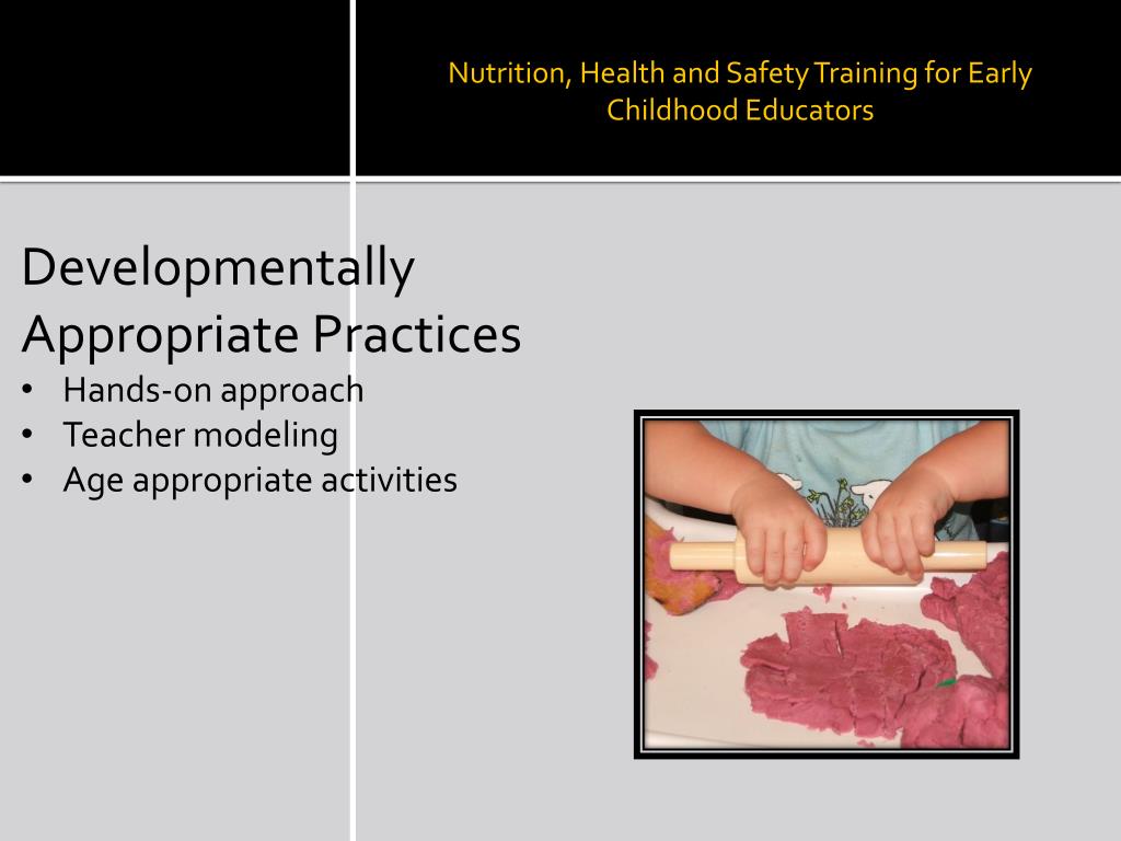 PPT - Nutrition, Health and Safety Training for Early Childhood ...