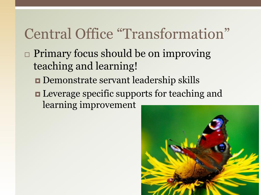 PPT - Working with your Central Office Staff, Leadership Team, and ...