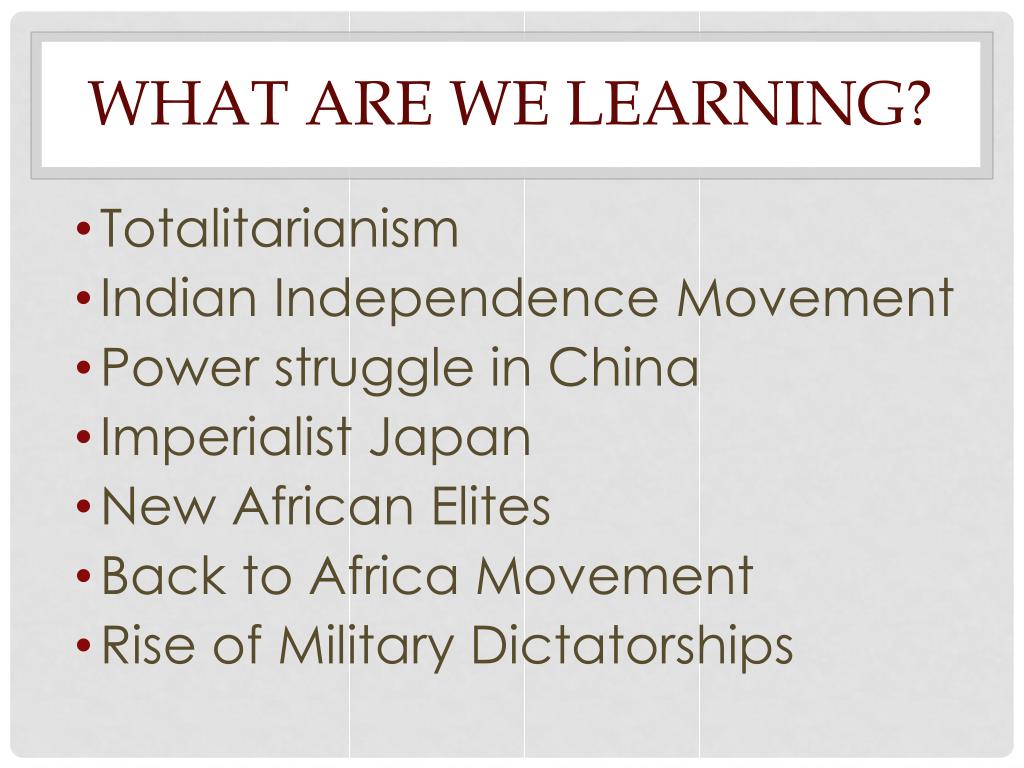 PPT - Unit 6: Chapter 36 Nationalism and Political Identities in Asia ...