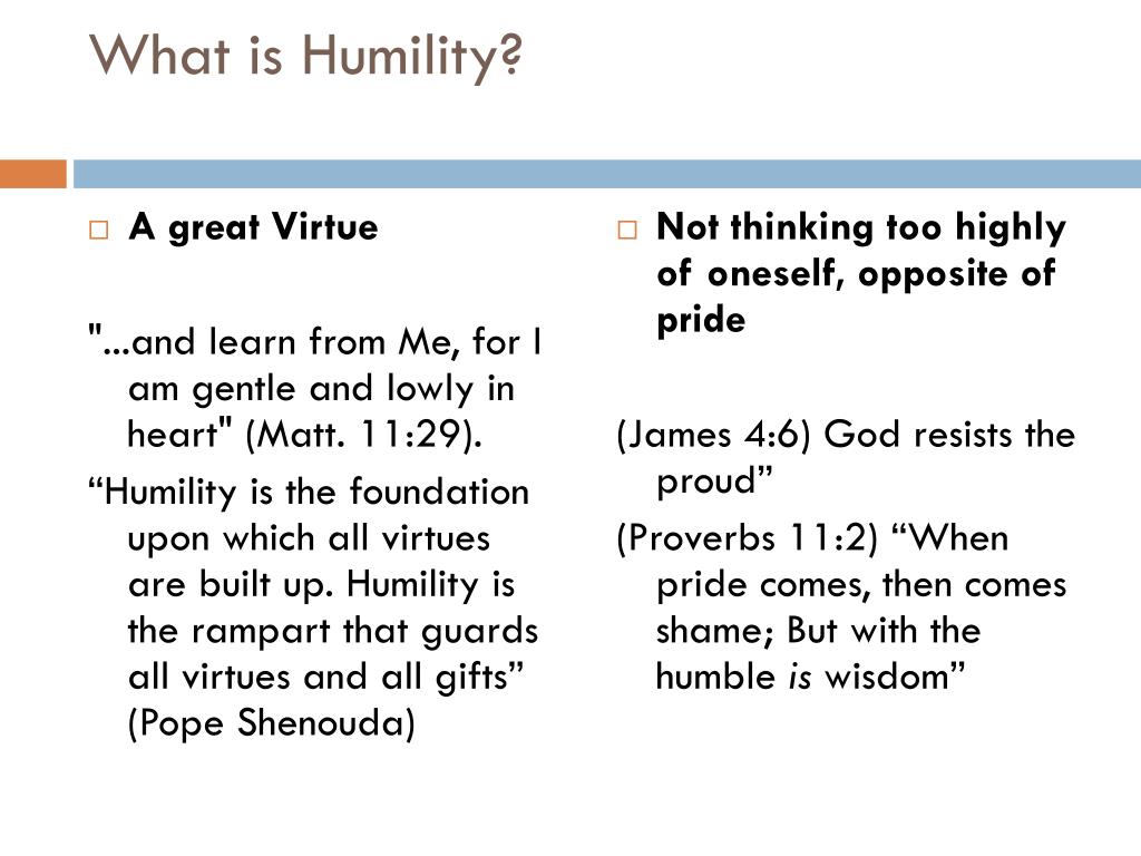 PPT - Humility, The service of washing the feet; PowerPoint ...