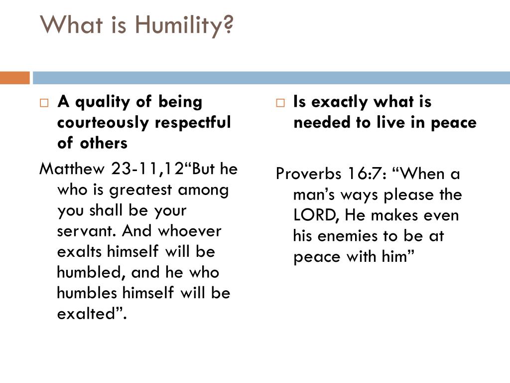 PPT - Humility, The service of washing the feet; PowerPoint ...