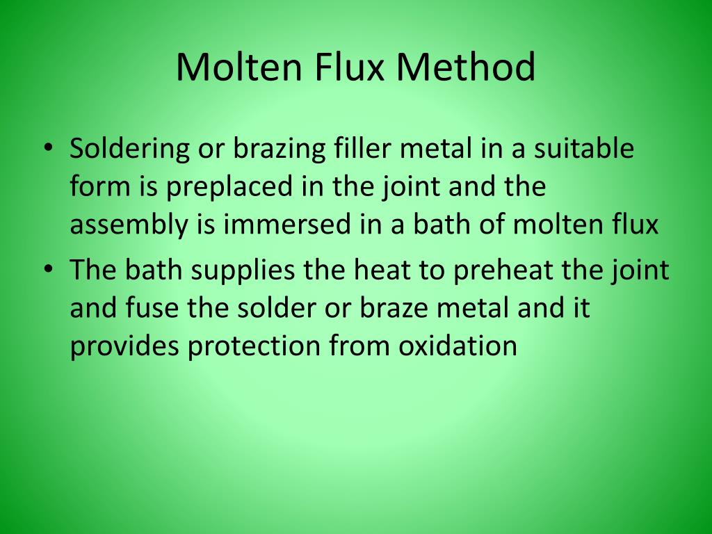 PPT - Soldering, Brazing and Braze Welding PowerPoint Presentation ...