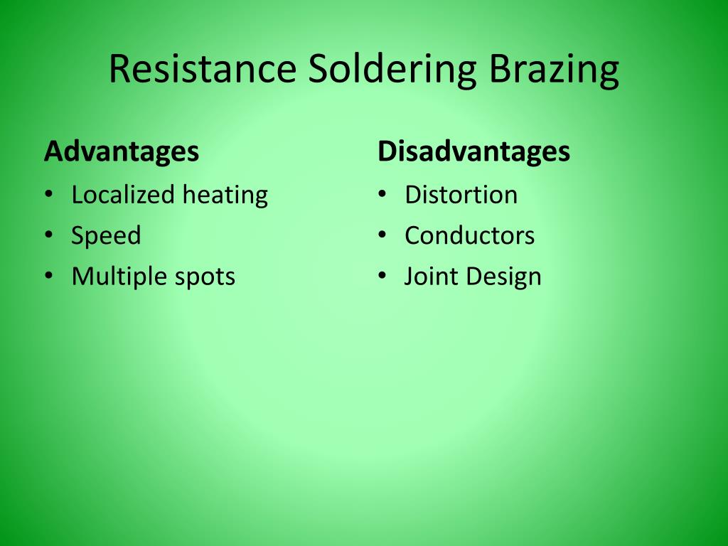PPT - Soldering, Brazing and Braze Welding PowerPoint Presentation ...