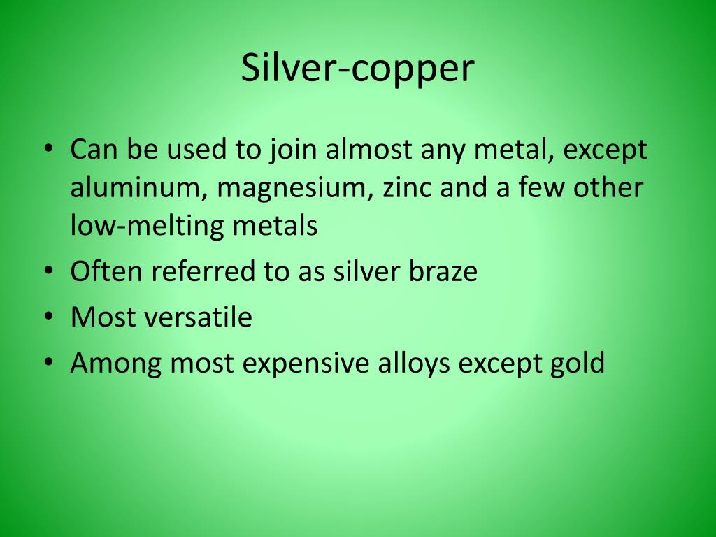 PPT - Soldering, Brazing and Braze Welding PowerPoint Presentation ...