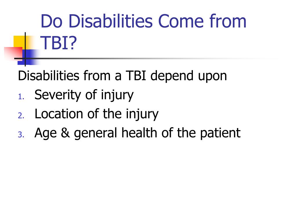PPT - Assessment and Treatment of TBI for Mental Health Practitioners ...
