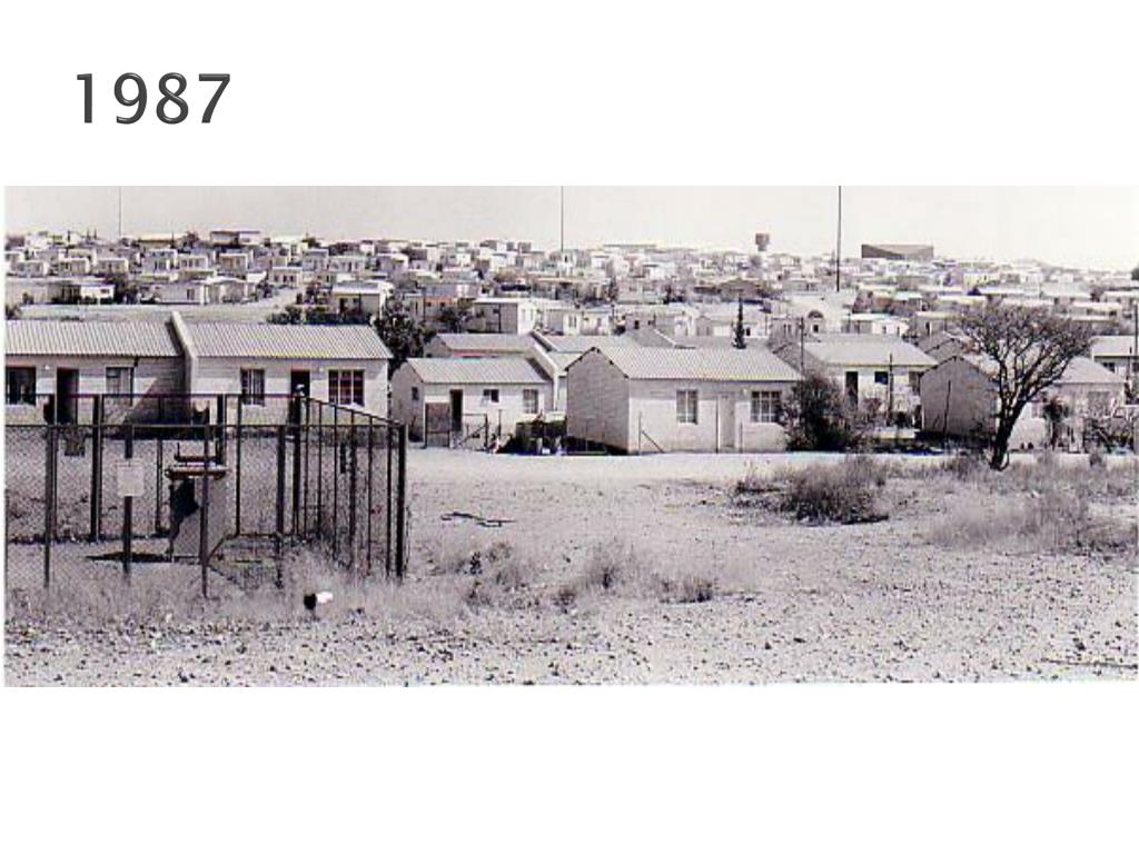 PPT - The Scramble for the City – urbanization in Namibia HOUSING THE ...