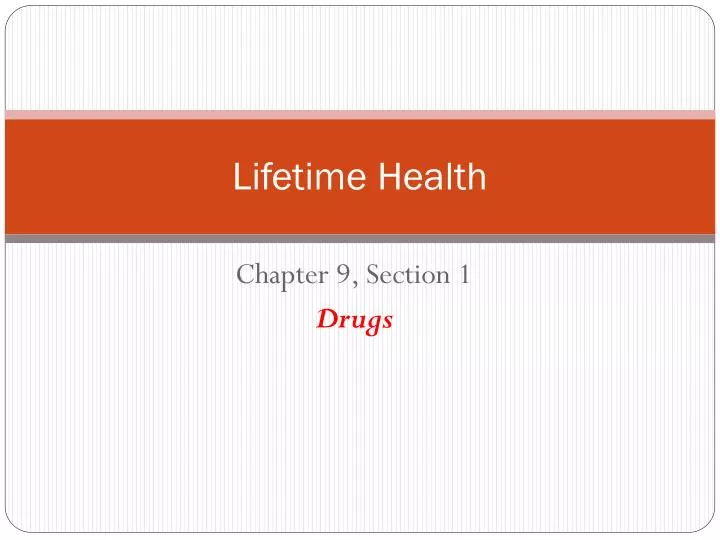 PPT - Lifetime Health PowerPoint Presentation, free download - ID:3071055