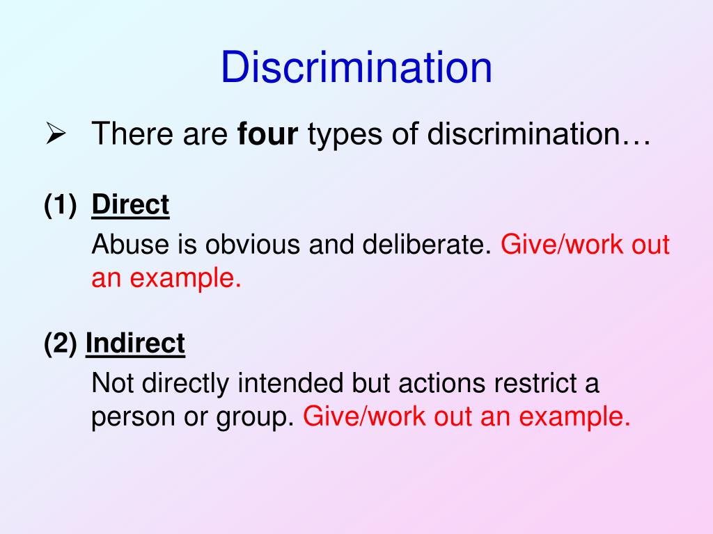 PPT - Prejudice, Discrimination and Disadvantage PowerPoint ... PPT - Prejudice, Discrimination and Disadvantage PowerPoint ...