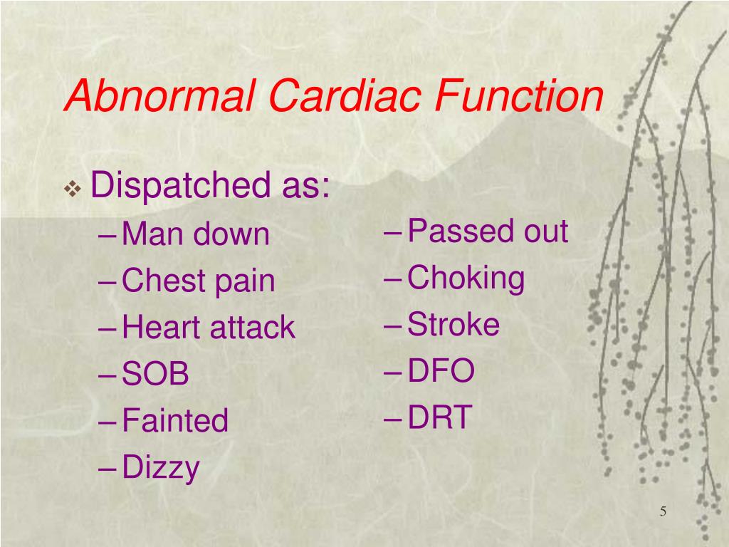 PPT - Cardiac Patient Assessment & Treatment PowerPoint Presentation ...