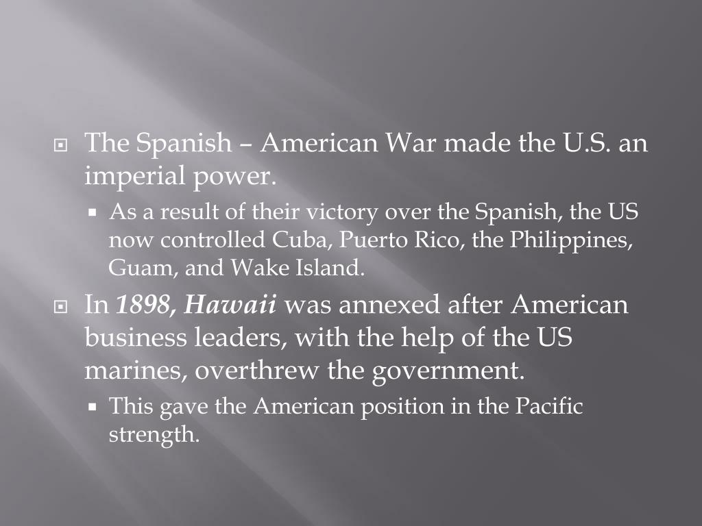 PPT - American Imperialism at the Turn of the Century PowerPoint ...