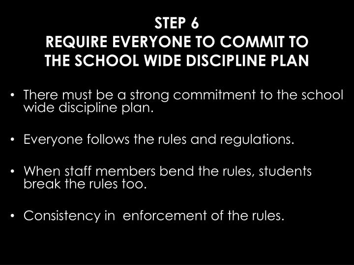 PPT - SCHOOL WIDE IMPROVEMENT PLAN SCHOOL WIDE DISCIPLINE BUILDING A ...
