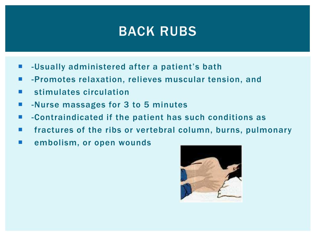 PPT - Personal Hygiene, bathing And backrubs, SkinCare and pressure ...