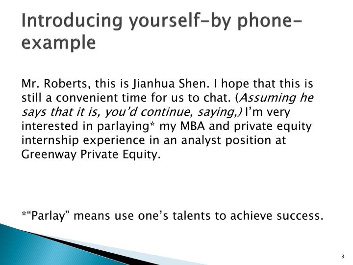 PPT - Introducing yourself at large meeting-example PowerPoint ...