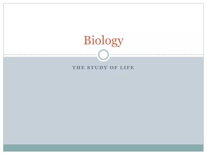 PPT - Biology PowerPoint Presentation, free download - ID:3072865