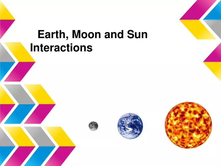 PPT - Earth, Moon and Sun Interactions PowerPoint Presentation, free ...