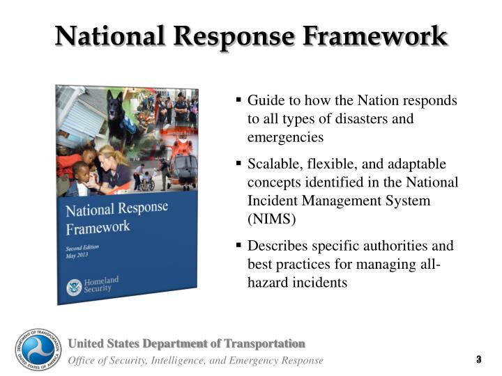 PPT - USDOT Emergency Response Activities PowerPoint Presentation - ID ...
