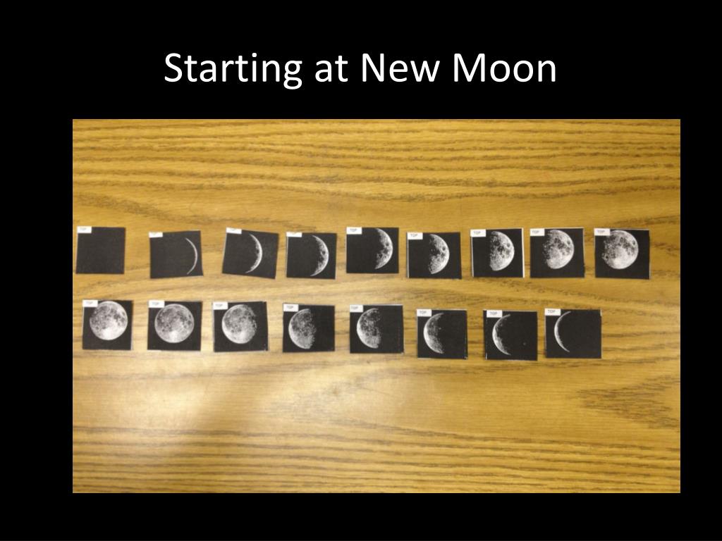 PPT - Organizing Moon Phases: From New Moon to Full Moon and Back ...