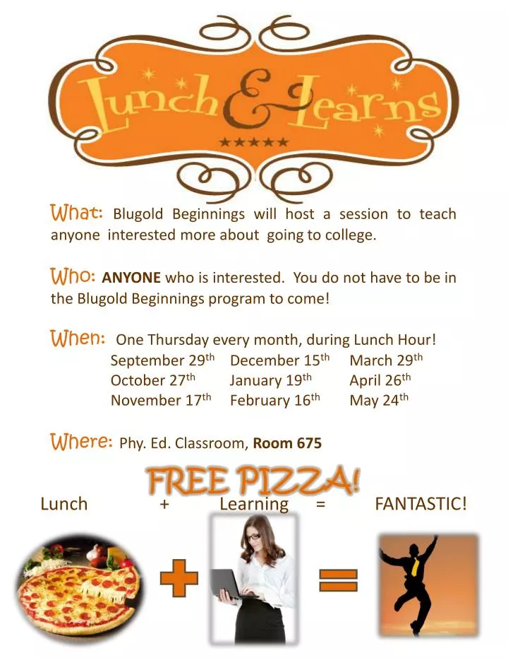 PPT - Lunch + Learning = FANTASTIC! PowerPoint Presentation, free ...