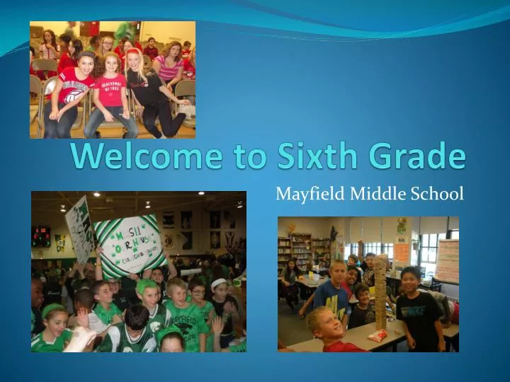 PPT - Welcome to Sixth Grade PowerPoint Presentation, free download ...