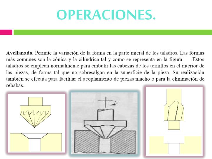 PPT - Taladrado y mandrilado PowerPoint Presentation - ID:3076006