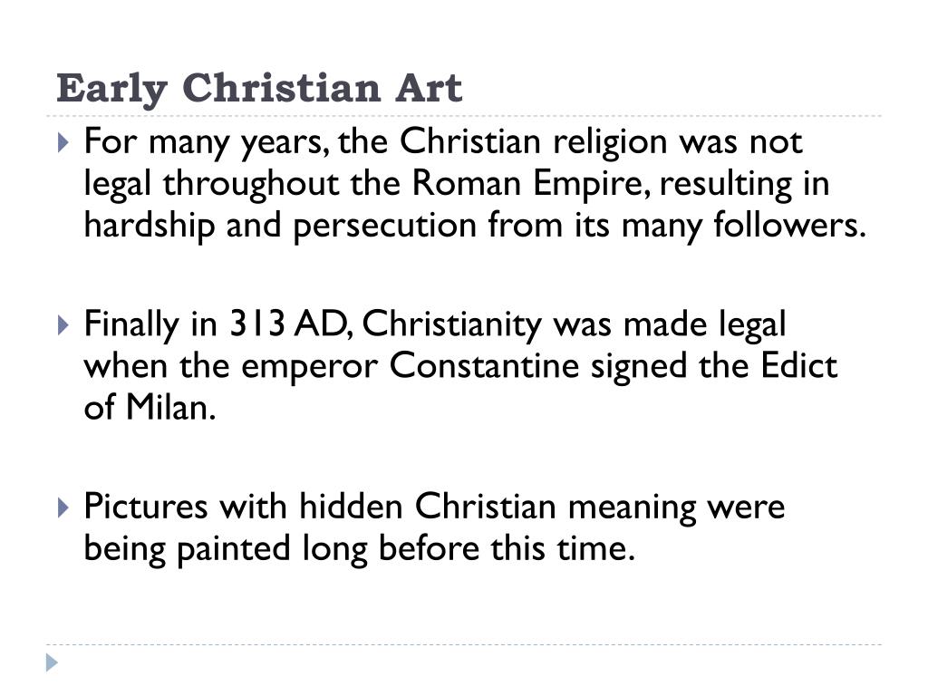 PPT - Early Christian, Byzantine, and Islamic Art PowerPoint ...