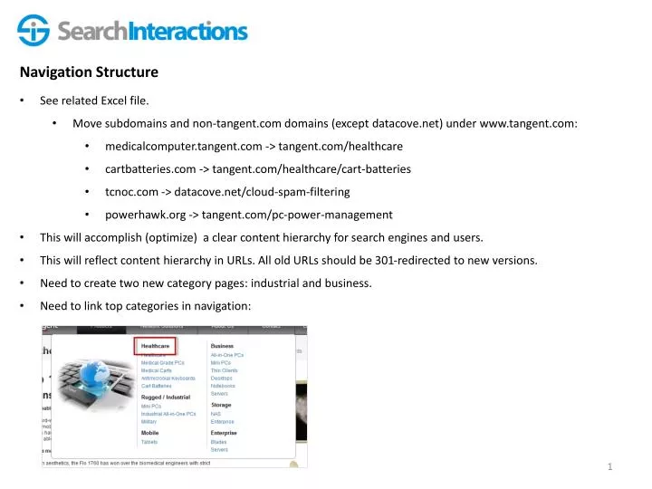 PPT - Navigation Structure PowerPoint Presentation, free download - ID ...
