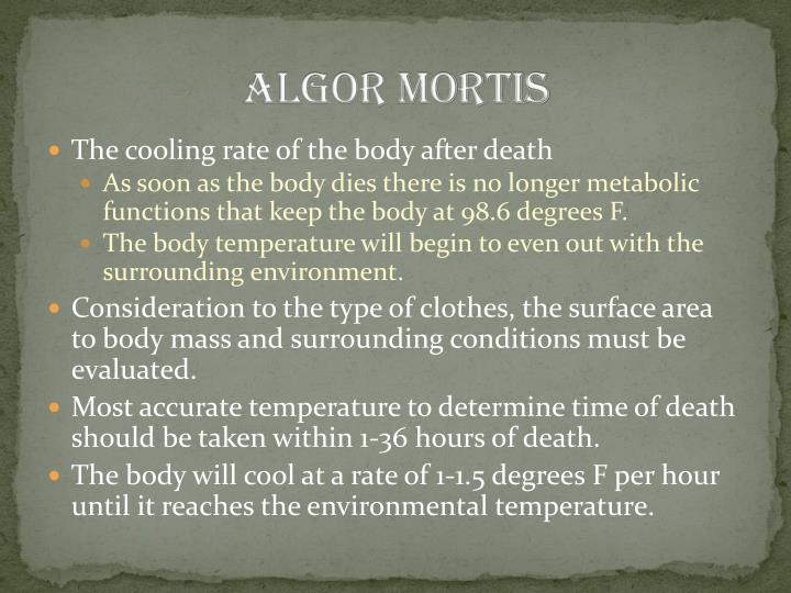 PPT - Unit 7 Mortality PowerPoint Presentation - ID:3078594