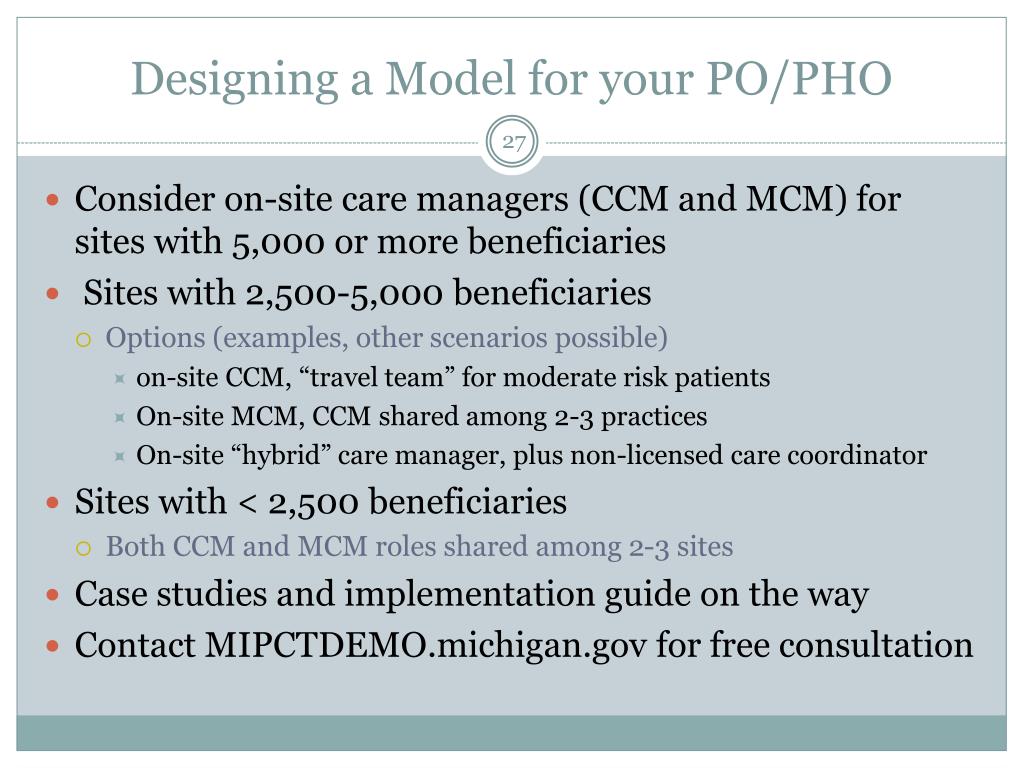 PPT - Michigan Primary Care Transformation Project PowerPoint ...